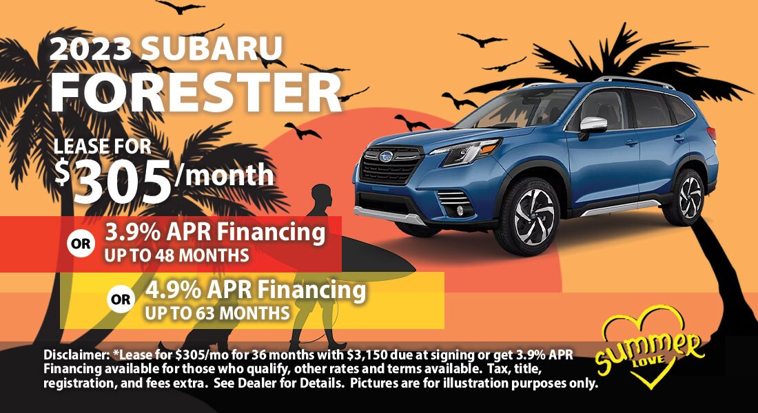 Subaru Lease Offers - Monthly Subaru Specials | Premier Subaru Middlebury