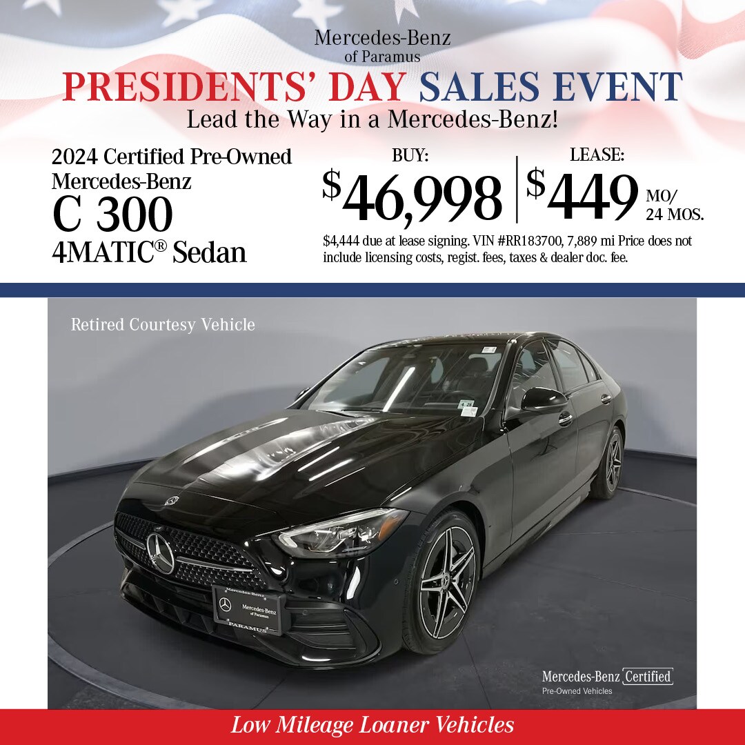 Retired Service Loaner Car Specials in Paramus, NJ