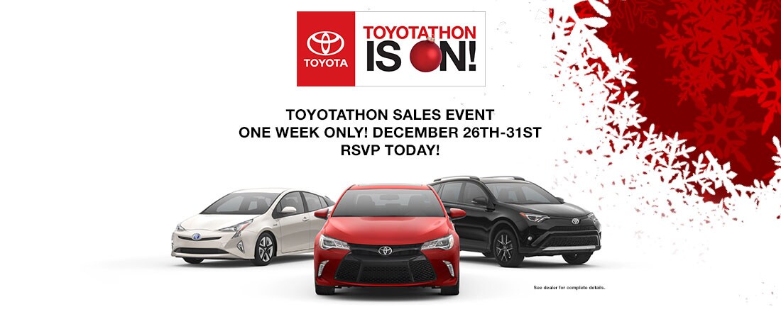 Toyotathon Sales Event | Prestige Toyota of Ramsey