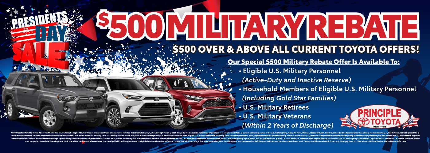 New Vehicle Specials | Principle Toyota in Memphis