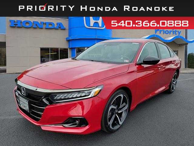 2022 Honda Accord Red