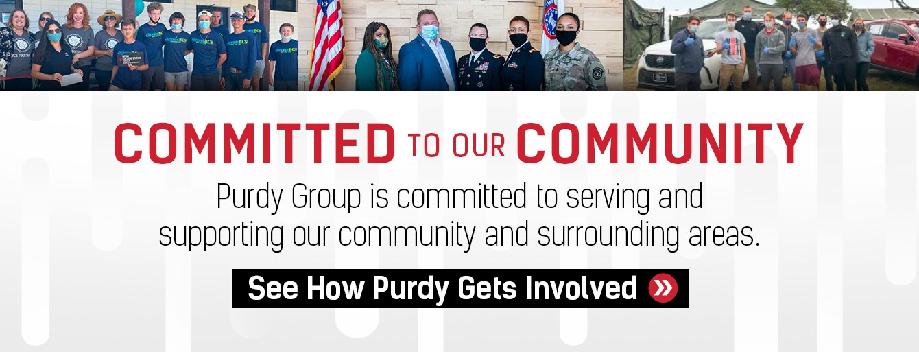 Purdy Group | New Toyota Dealership in BRYAN, TX