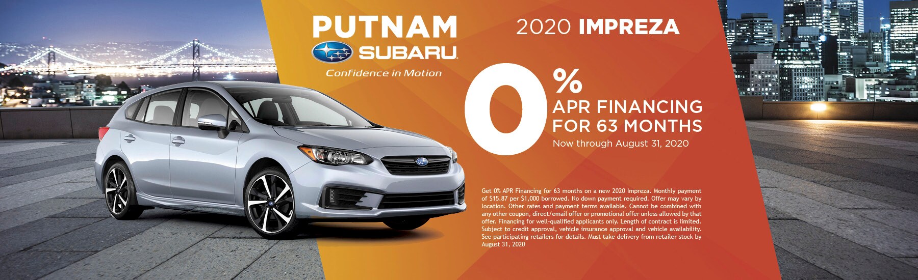 Putnam Subaru | New Subaru | Used Subaru | Subaru Parts
