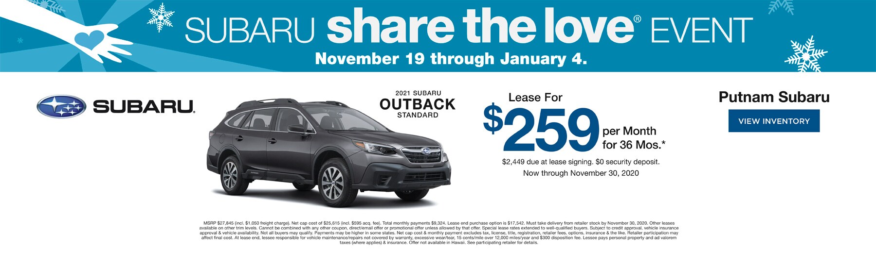 Putnam Subaru | New Subaru | Used Subaru | Subaru Parts