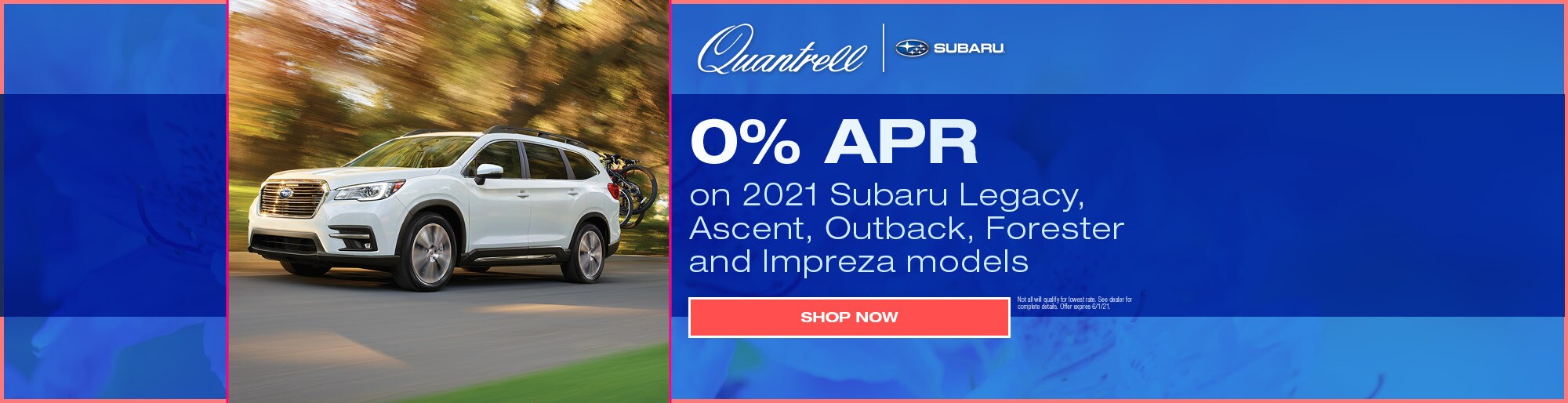 Quantrell Subaru | New & Used Car Dealership in Lexington KY