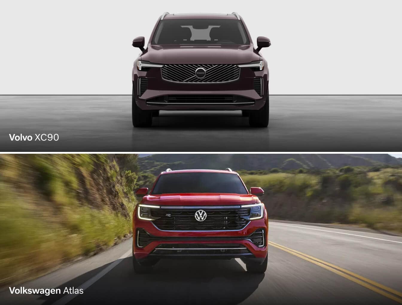 Volvo XC90 Vs. Volkswagen Atlas: Midsize SUV Comparison