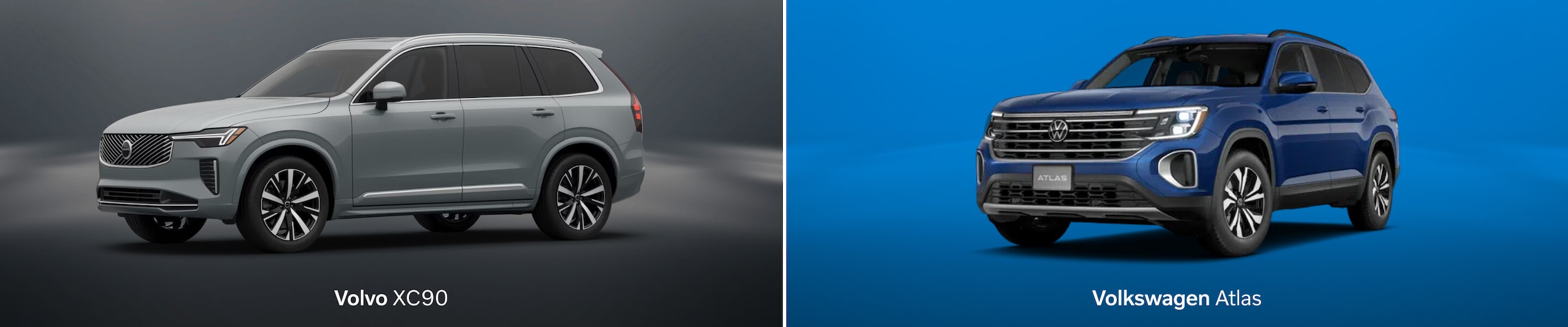 Volvo XC90 Vs. Volkswagen Atlas: Midsize SUV Comparison