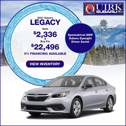 This Month's New Subaru Specials | Quirk Subaru of Bangor