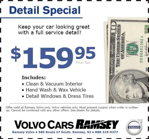 Volvo Service Specials NJ | Ramsey Volvo Car Repair Deals