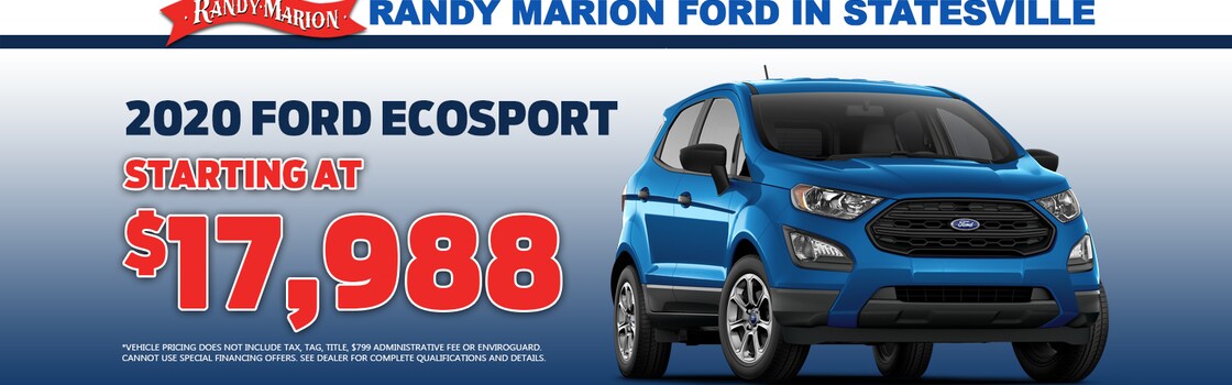 Randy Marion Ford Lincoln, LLC | Ford Dealership in Statesville NC