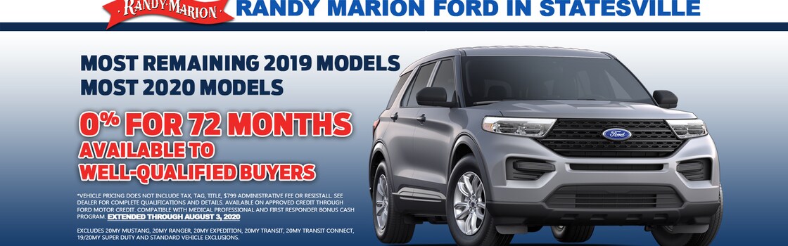 Randy Marion Ford Lincoln, LLC | Ford Dealership in Statesville NC