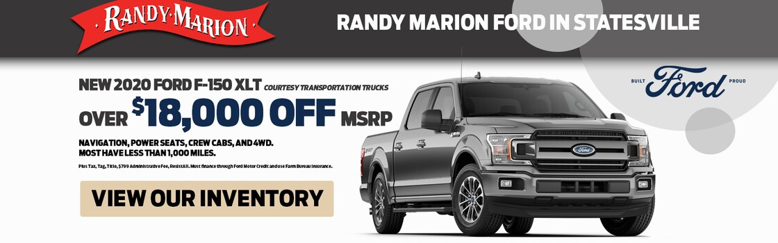 Randy Marion Ford Lincoln, LLC | Ford Dealership in Statesville NC
