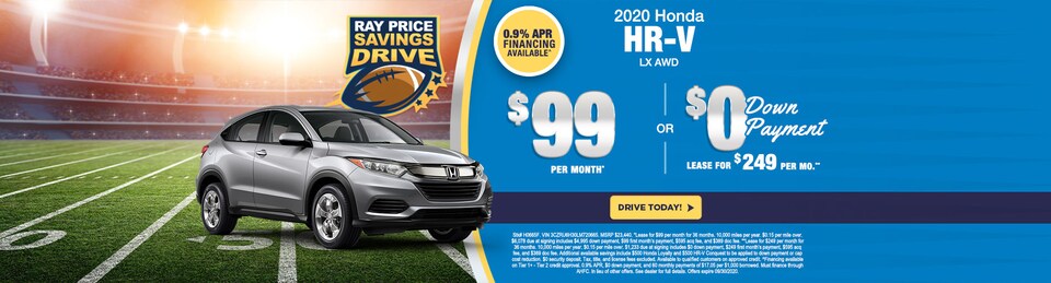 New Vehicle Specials | Ray Price Honda