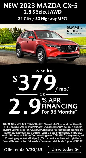 New Mazda Lease Deals Stroudsburg, PA | Ray Price Mazda