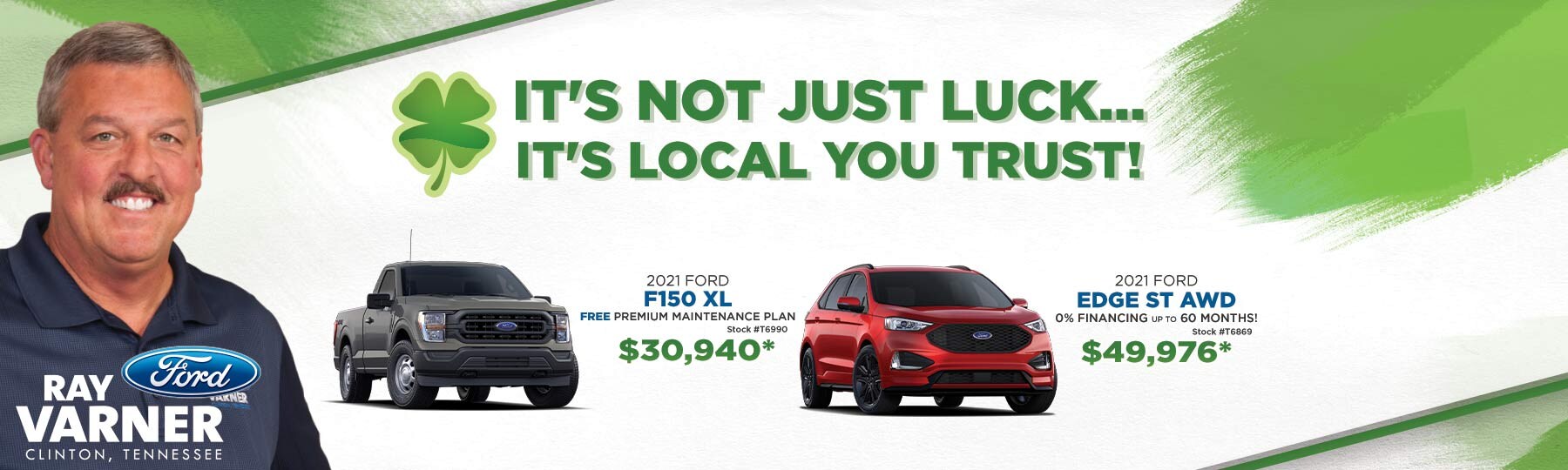 New Ford and Used Car Dealer Serving Clinton | Ray Varner Ford LLC