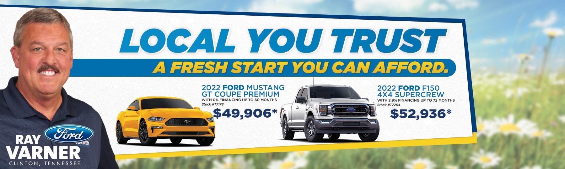 New Ford and Used Car Dealer Serving Clinton | Ray Varner Ford LLC