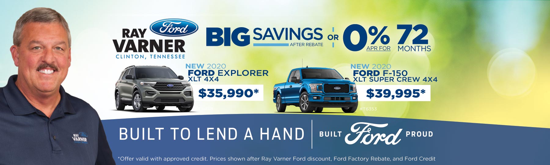 Ray Varner Ford New Specials | Ray Varner Ford LLC (SALES DEPT.)