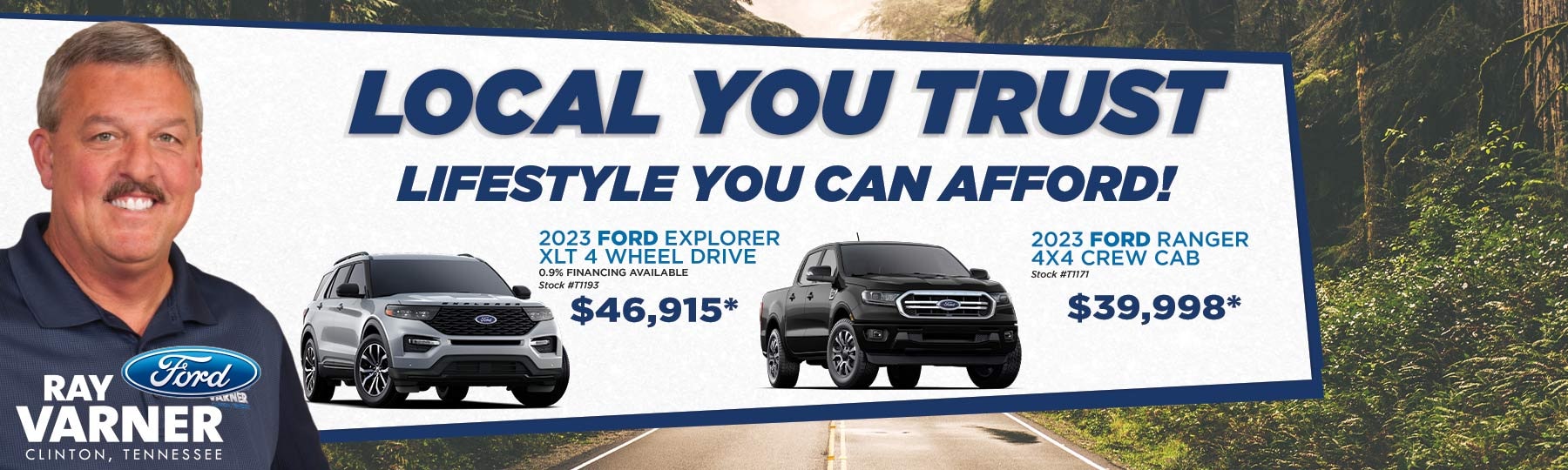 New Ford and Used Car Dealer Serving Clinton | Ray Varner Ford LLC