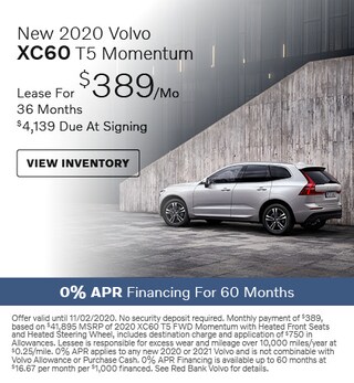 New Vehicle Specials | Red Bank Volvo Cars