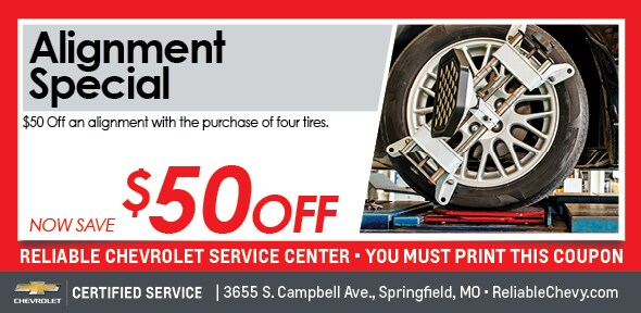 Four Wheel Alignment | Reliable Chevrolet