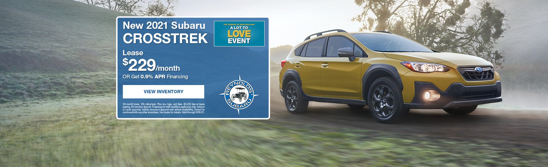 New Subaru & Used Car Dealer in Lyme, CT | Reynolds Subaru