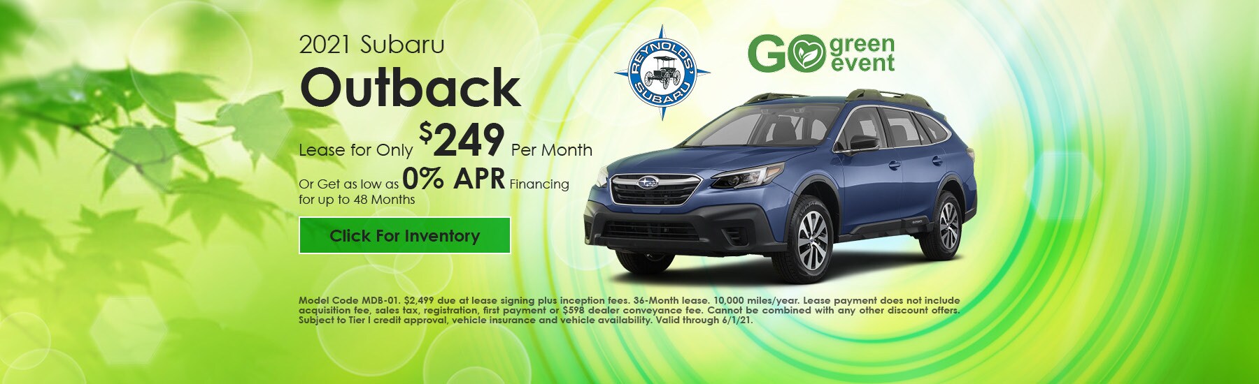 New Subaru & Used Car Dealer in Lyme, CT | Reynolds Subaru