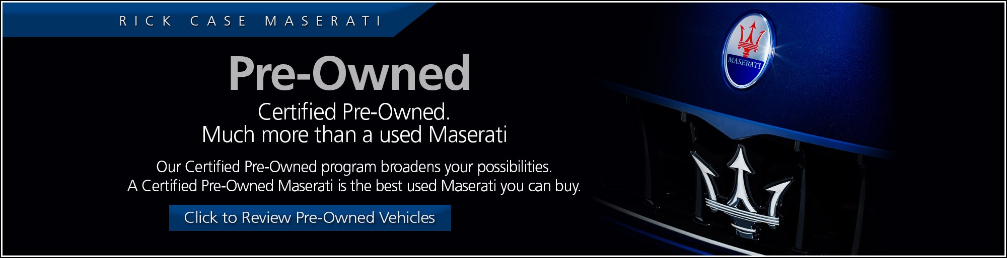 Rick Case Maserati | Official New & Used Maserati Dealer in Davie, FL.