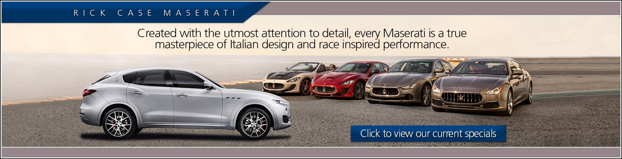 Rick Case Maserati | Official New & Used Maserati Dealer in Davie, FL.