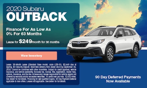 New Subaru Specials & Incentives | Riley Subaru