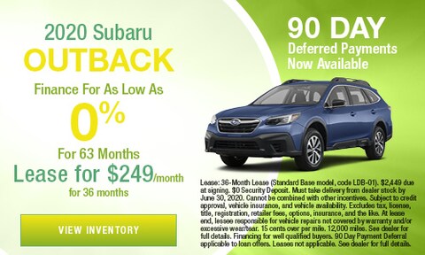 New Subaru Specials & Incentives | Riley Subaru