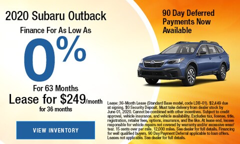 New Subaru Specials & Incentives | Riley Subaru