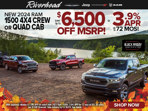New Vehicle Specials | Riverhead Chrysler Dodge Jeep Ram