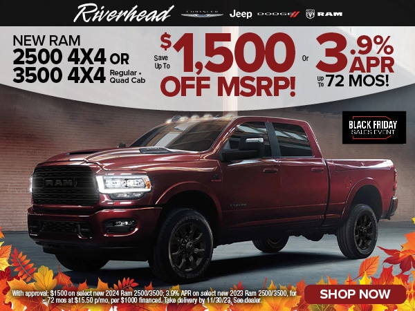 New Vehicle Specials | Riverhead Chrysler Dodge Jeep Ram