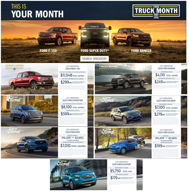 New Vehicle Specials | Robin Ford