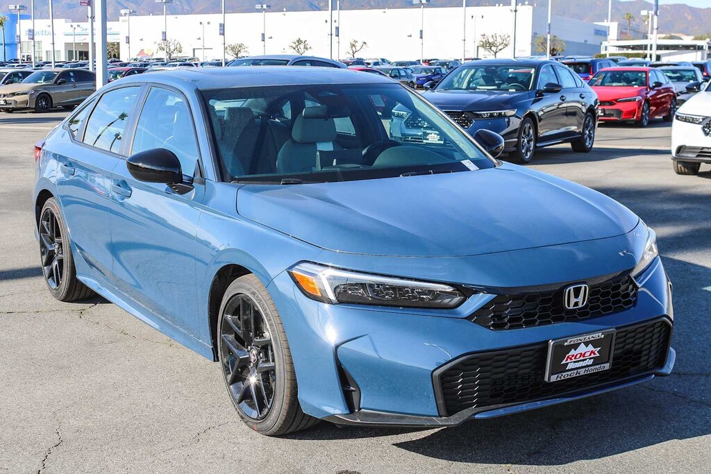 New 2025 Honda Civic Hybrid For Sale at Rock Honda | VIN: 2HGFE4F84SH324309