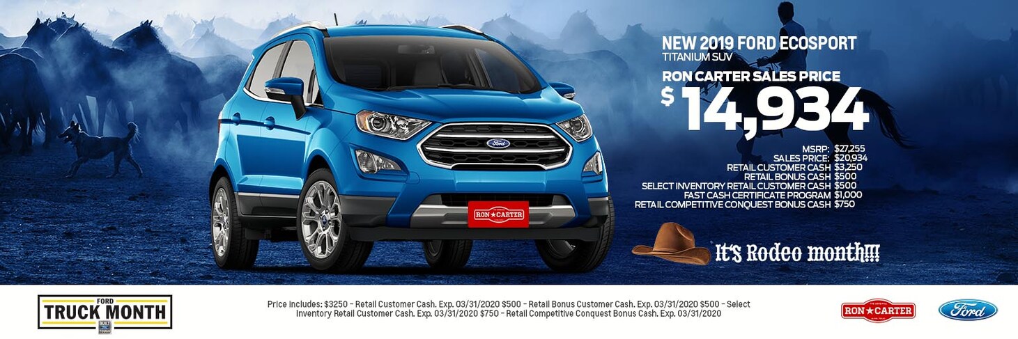 New 2019-2020 and Used Ford Dealer Alvin | Ron Carter Ford