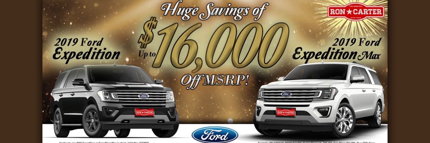 New 2019-2020 and Used Ford Dealer Alvin | Ron Carter Ford