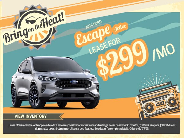New Vehicle Specials | Hopkins Ford of Elgin