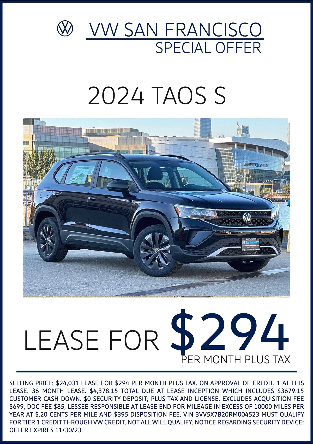 New Special Offers | Volkswagen San Francisco