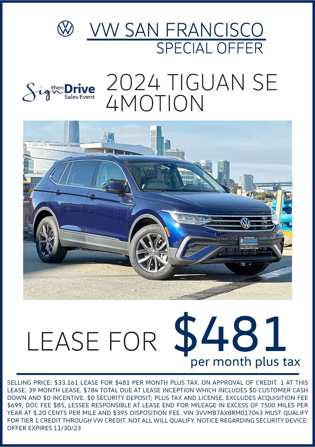 New Special Offers | Volkswagen San Francisco
