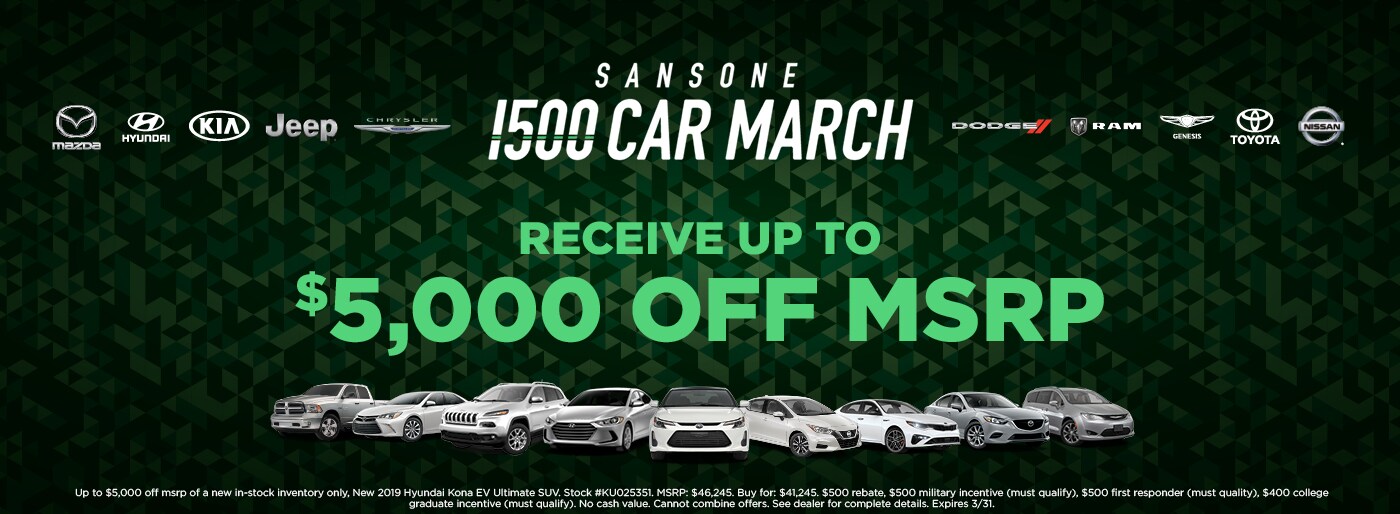 Sansone Auto | New Jersey Area Car Dealer