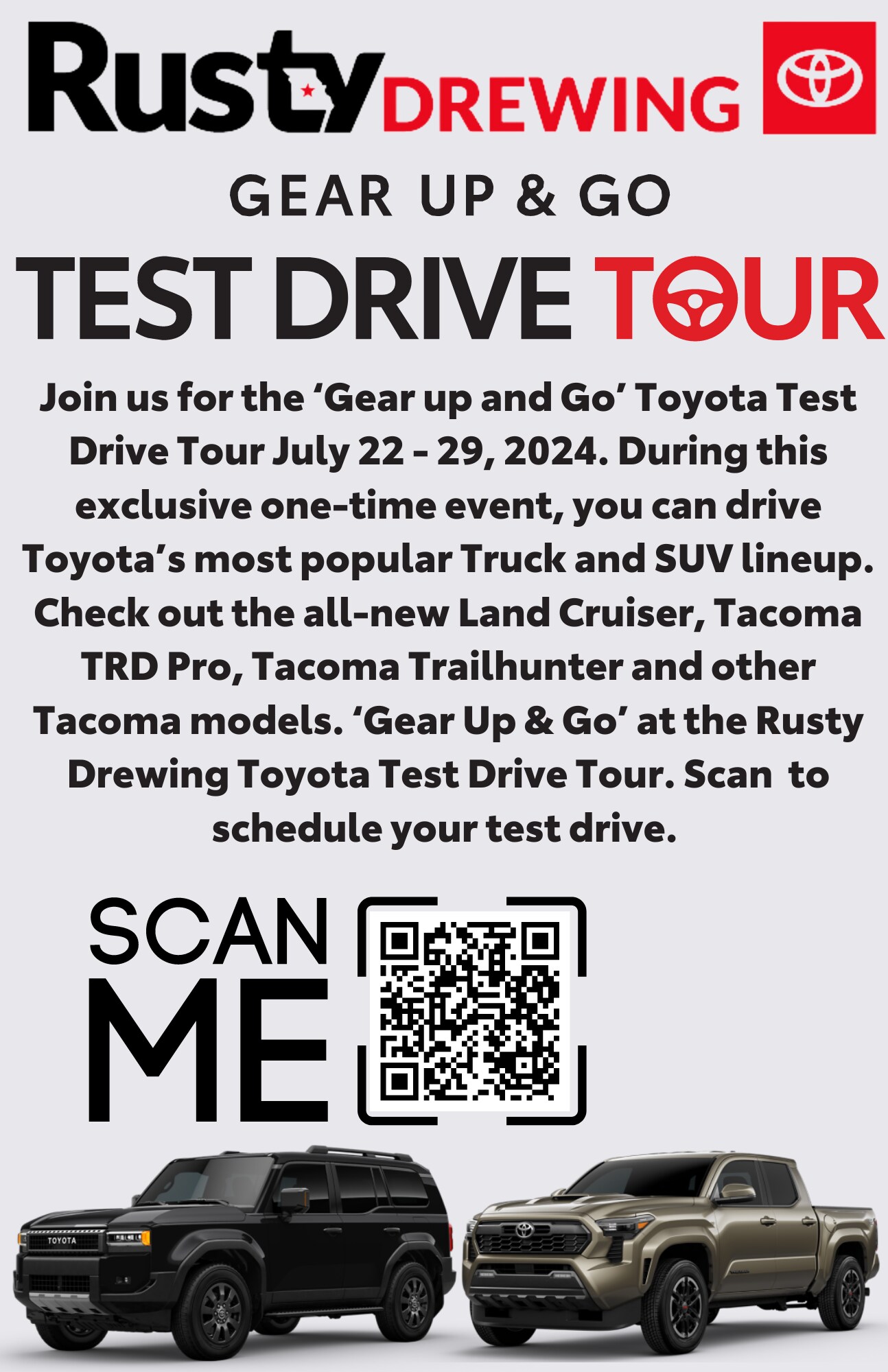Toyota Test Drive Tour | Rusty Drewing Toyota