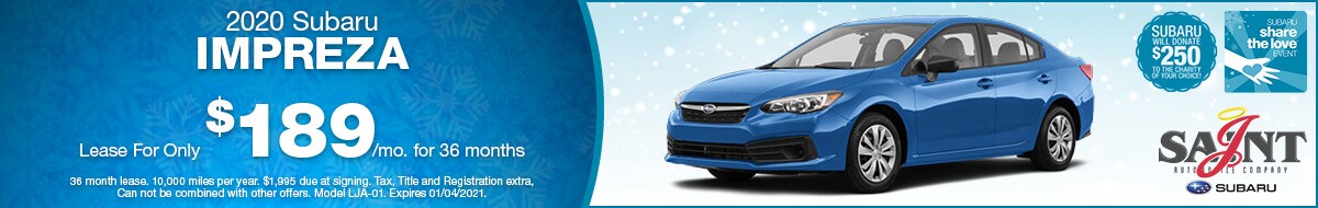 New Subaru Impreza For Sale in Saint J, VT | Saint J Subaru
