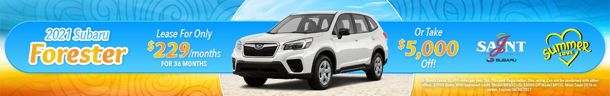 New Subaru Forester For Sale in Saint J, VT | Saint J Subaru