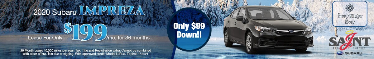 New Subaru Impreza For Sale in Saint J, VT | Saint J Subaru