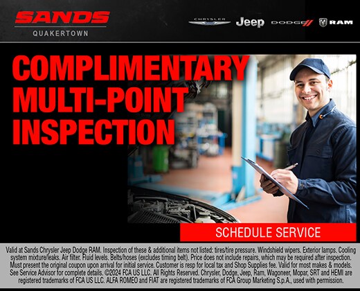 Service Specials from Sands Chrysler Jeep Dodge RAM | Sands Chrysler ...