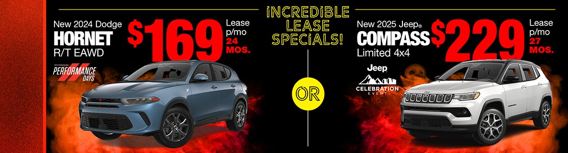 Special Offers on Dodge Hornet & Jeep Compass - Sands Dodge Jeep Dealer ...