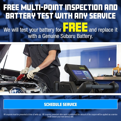 Service Specials | Schaller Subaru