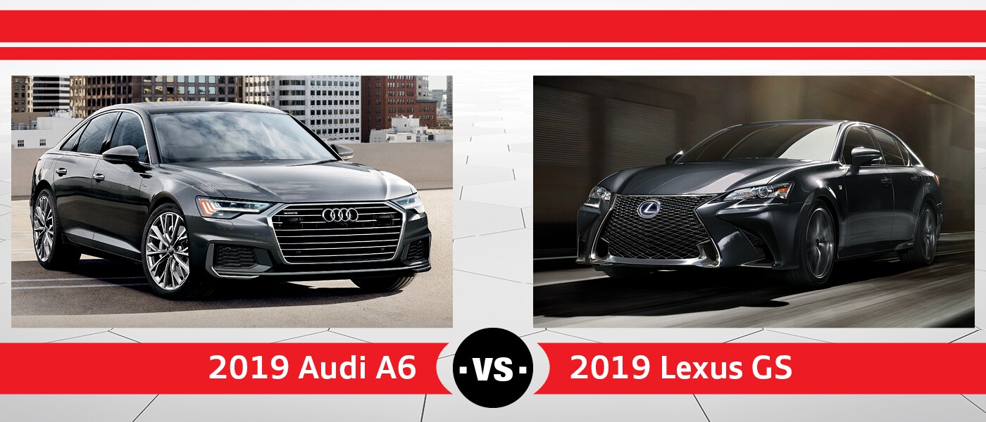2019 Audi A6 vs Lexus GS near Barrington, IL | Audi Hoffman Estates