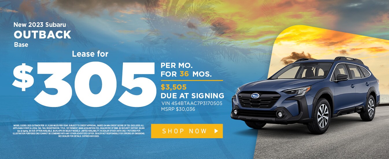 New Subaru Lease Deals Delray Beach FL | Schumacher Subaru of Delray